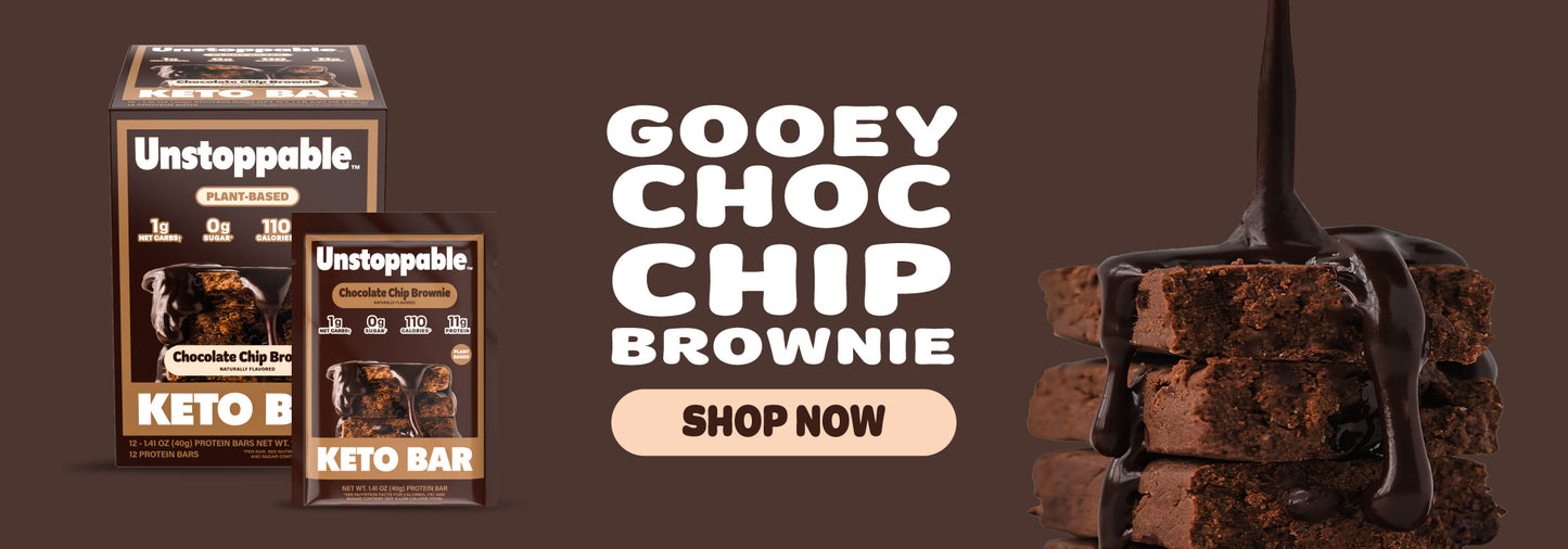 UNSTOPPABLE - Keto Protein Bars | Healthy Keto Snacks